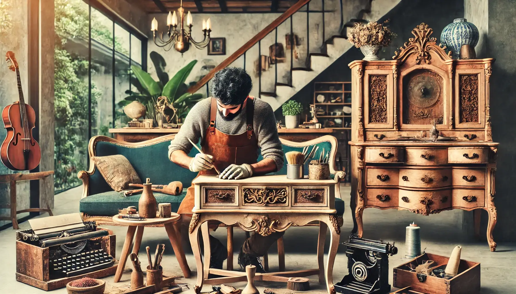 Reclaim: Restoring Antique Items with Modern Techniques - Eu Setor