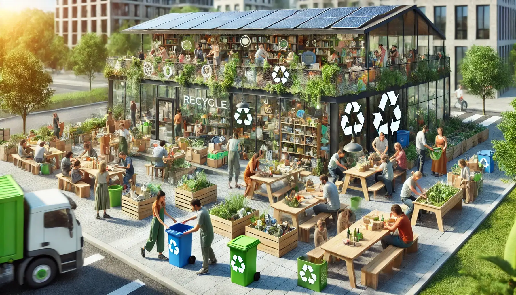 Thrive: Building Eco-friendly Communities through Recycling - Eu Setor